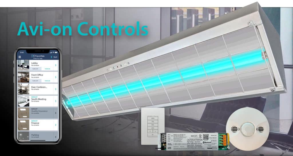 Controls for UVC Sanitizing Lighting - Avi-on Labs | Lighting Controls ...