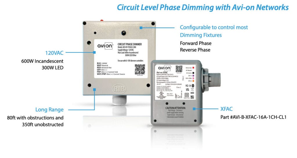 Phase Dimmer Kit - Avi-on Labs | Lighting Controls and Wireless Energy Efficient Lighting Solutions