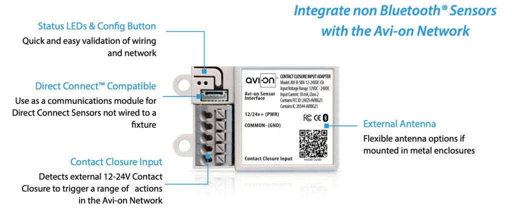 Sensor Input Module - Avi-on Labs | Lighting Controls and Wireless ...